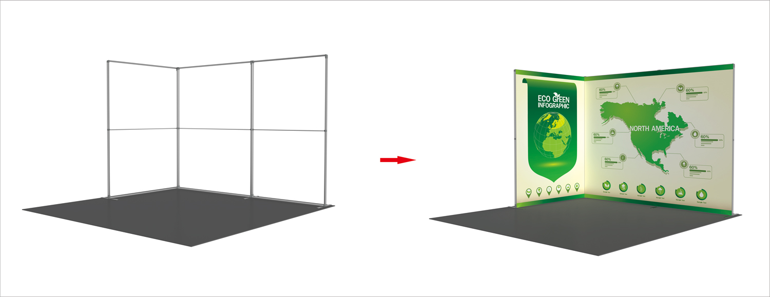 Advertising Portable Aluminum Foldable display Stand from China ...